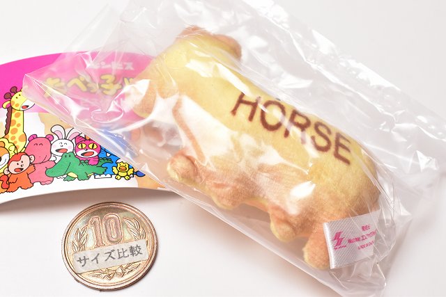 GINBIS Tabekko Animal Biscuits Plush Toy [5.HORSE] – toysantajp