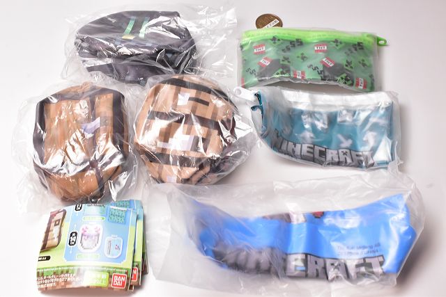 Minecraft Pouch Collection [All 6 type set(Full Complete)] – toysantajp