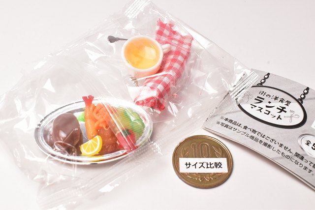 Western restaurant in town! lunch mascot [1.Lunch hamburger] – toysantajp