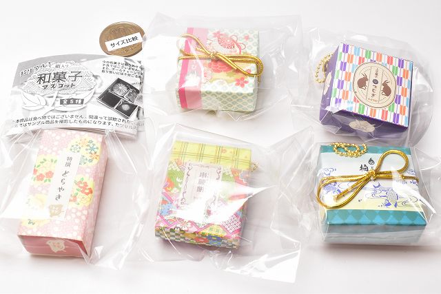 Super real! Boxed Wagashi mascot [All 5 type set(Full Complete ...