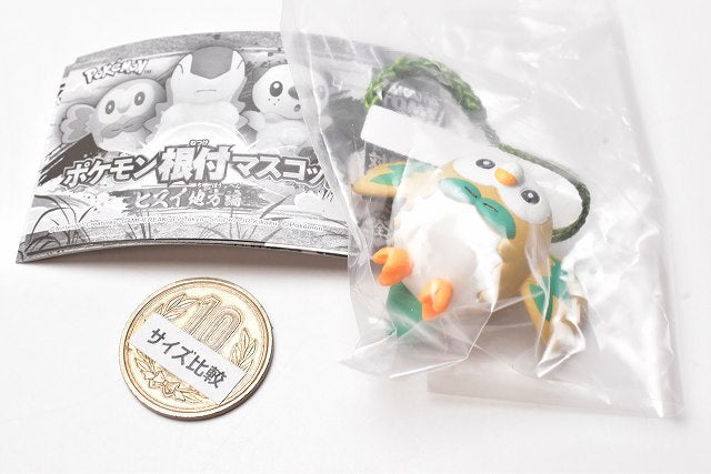 Pokemon netsuke mascot Hisui Region Arc [2.Rowlet] – toysantajp