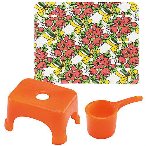 Showa Nostalgic Series Bath Memories Miniature Collection [6.Karadamop ...