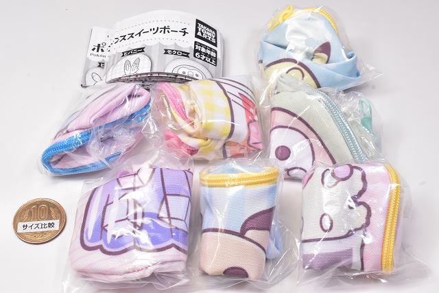 Pokemon Pokepiece sweets pouch [All 7 type set(Full Complete)] – toysantajp