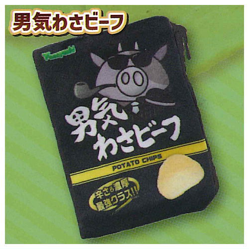 Wasa Beef Fluffy Pouch [3.Otokogi wasa beef] – toysantajp
