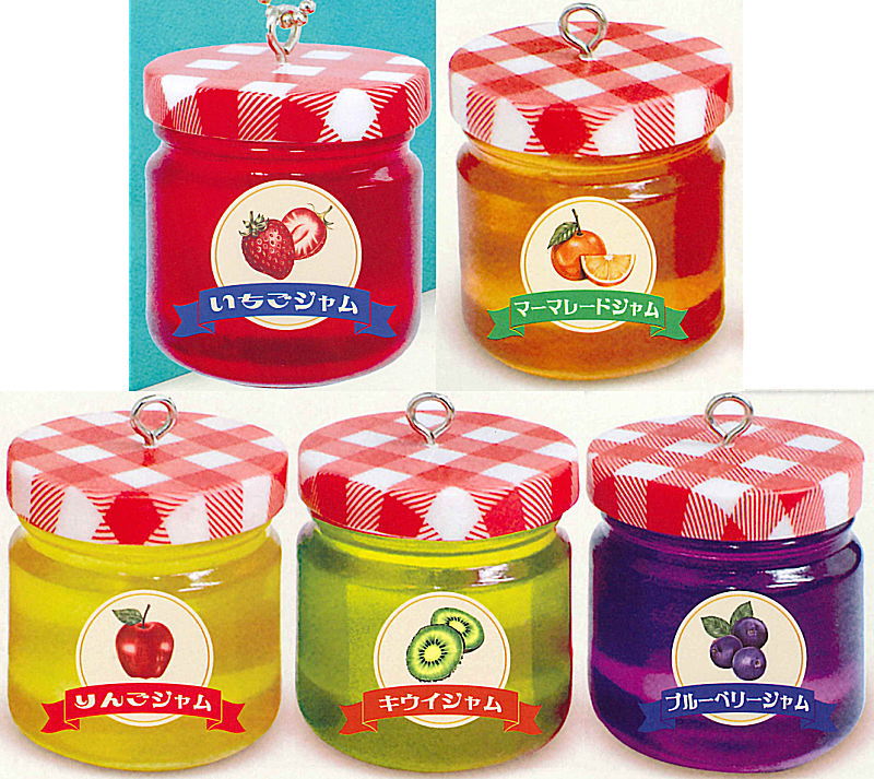 Retro jam clear mascot [All 5 type set(Full Complete)] – toysantajp