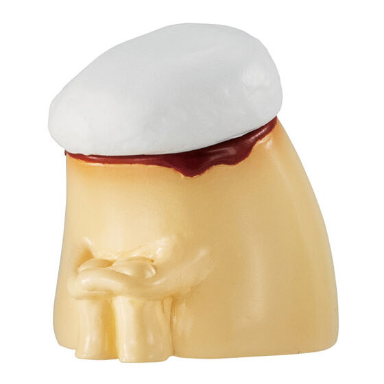 Machiboke coffee shop Katame no pudding [Potteri cream pudding ...