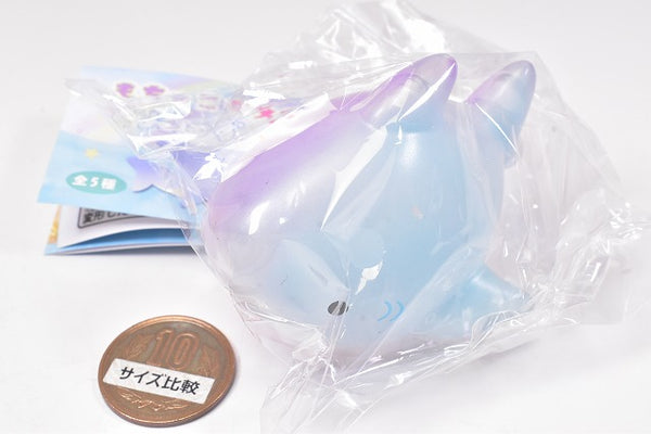 Mochikko Shark Clears sofubi [1.Blue & purple] – toysantajp