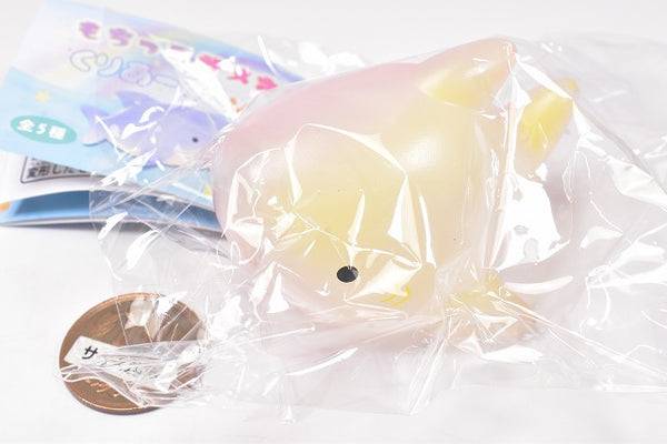 Mochikko Shark Clears sofubi [2.Lemon & peach] – toysantajp