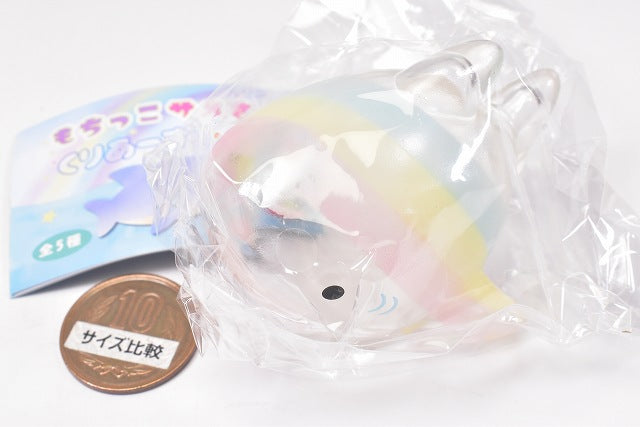 Mochikko Shark Clears sofubi [5.Rainbow] – toysantajp