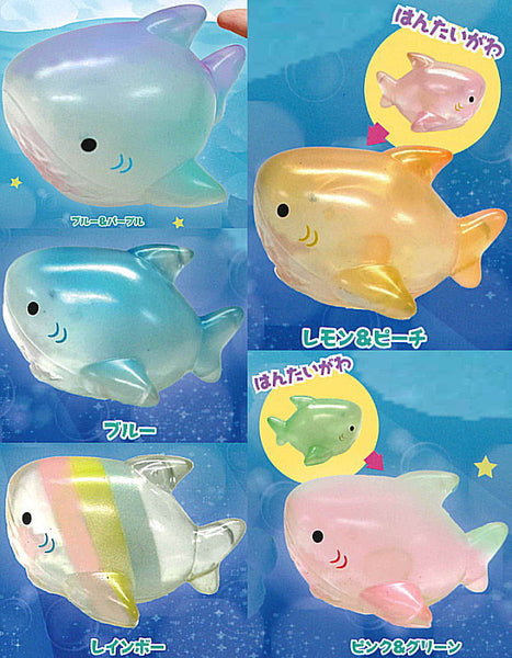 Mochikko Shark Clears sofubi [All 5 type set(Full Complete)] – toysantajp