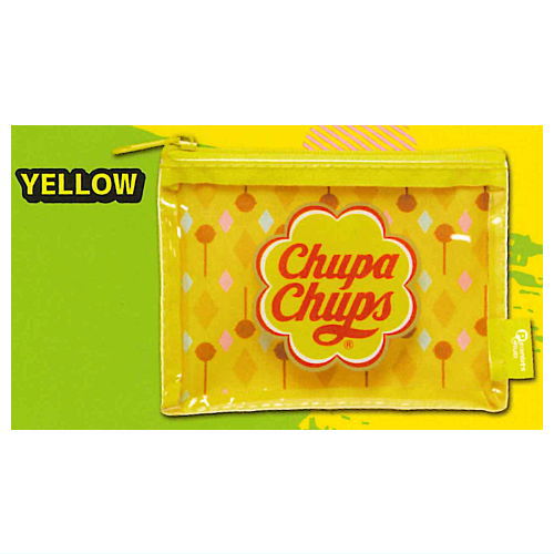 chupa chups clear pouch [1.YELLOW] – toysantajp
