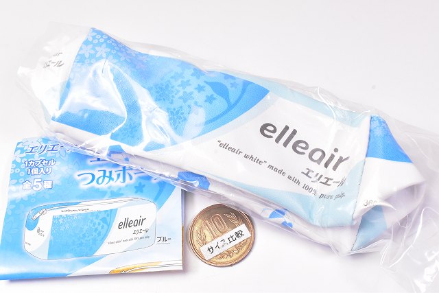 Elleair Tissue Tsumi Pouch Collection [1.Blue] – toysantajp