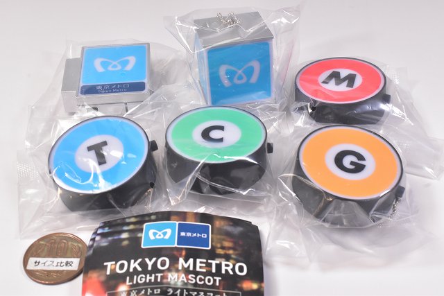 Tokyo Metro Light Mascot [All 6 type set(Full Complete)] – toysantajp