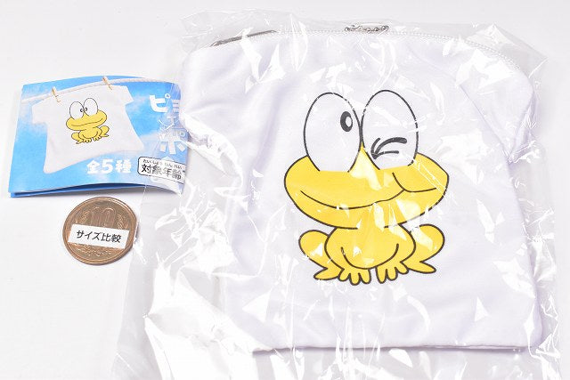 The Gutsy Frog Pyonkichi T-shirt Pouch [2.Wink] – toysantajp