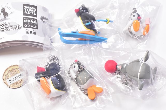 Pingu figure mascot [All 5 type set(Full Complete)] – toysantajp