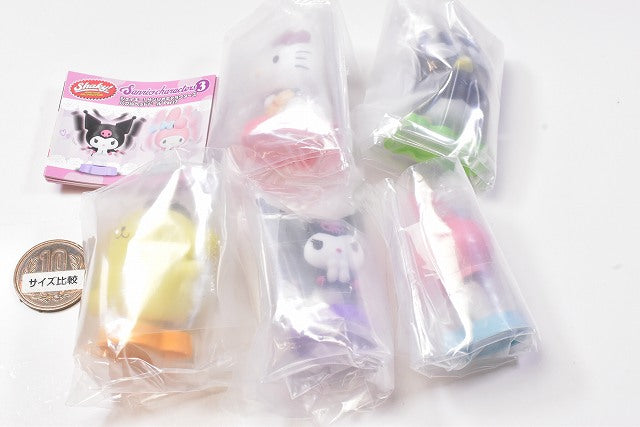 Shaky! Sanrio Characters Bubble Head Doll Part.3 [All 5 type set(Full ...
