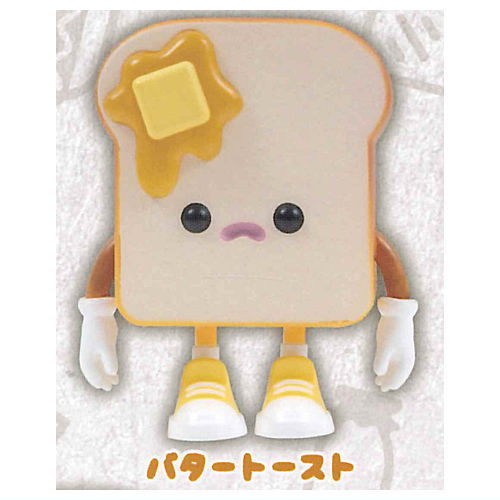 Toast breadt boy stand figure [4.Butter toast] – toysantajp