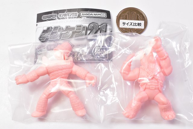 Kinnikuman Kinkeshi 21 [12.Ghost Canvas (Mammothman VS Golemman)(Pale ...