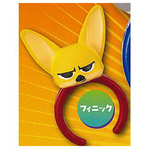 Zootopia face ring mascot [1.Finnick] – toysantajp