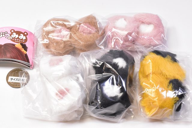 Animal ear hair clip [All 5 type set(Full Complete)] – toysantajp