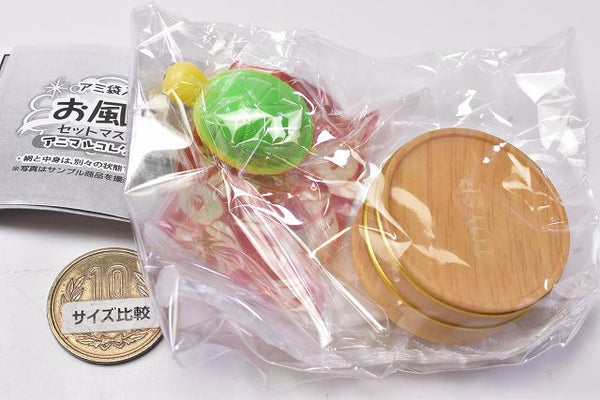 Net bag! Bath set mascot animal collection [5.Turtle bath set] – toysantajp