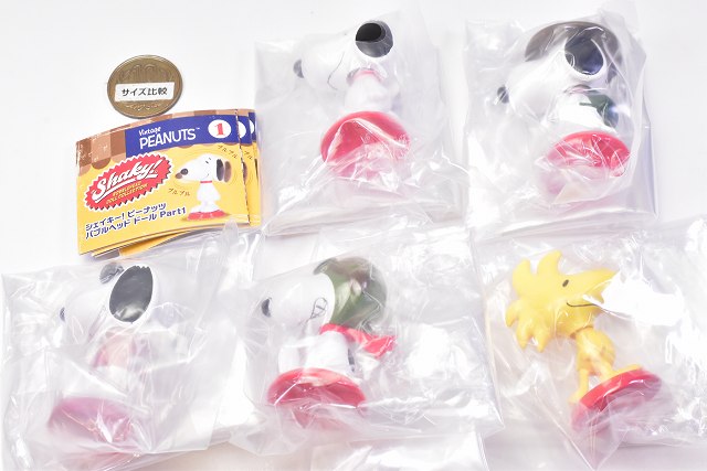 Shaky! Peanut Bubblehead Doll Part1 [All 5 type set(Full Complete ...