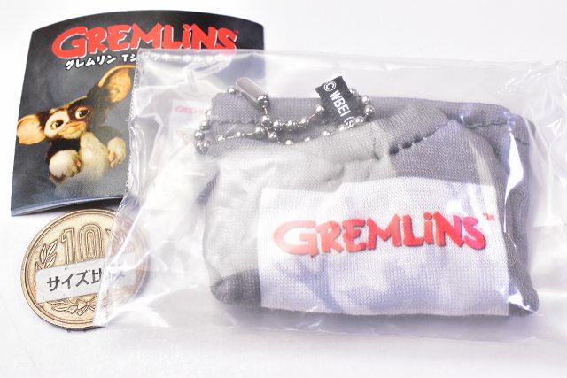 Gremlin T-shirt key chain [1.Gray] – toysantajp