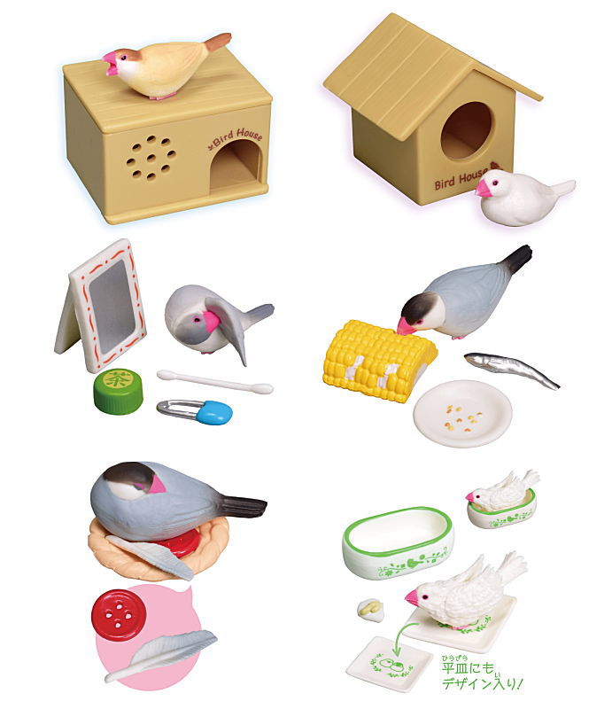 Java sparrow life Part.3 [All 6 type set(Full Complete)] – toysantajp