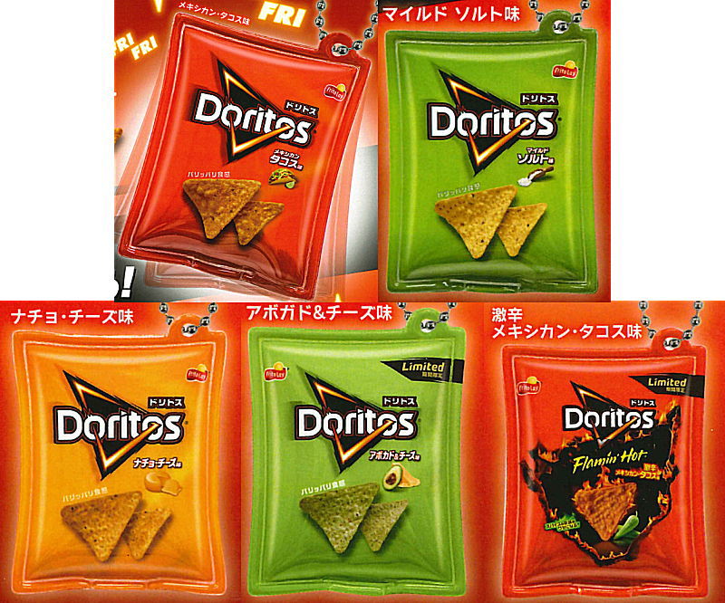 Doritos furifuri mascot [All 5 type set(Full Complete)] – toysantajp