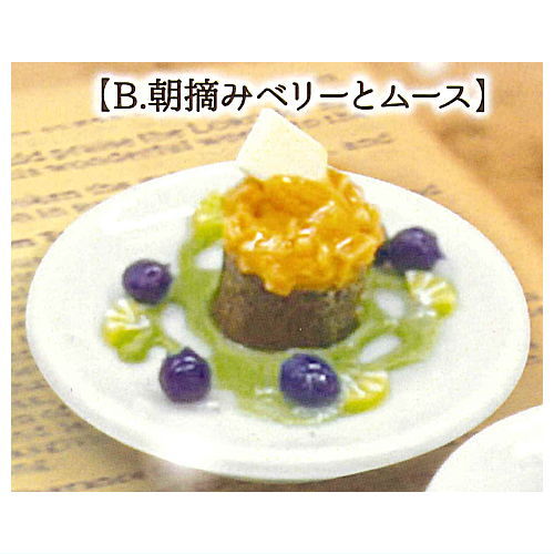 Fairy tale Sweets miniature plate collection [2.Berries and mousse ...