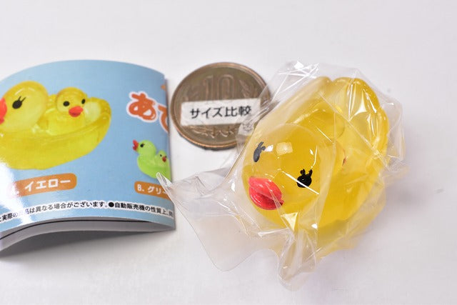 Crystal duck family [1.Yellow] – toysantajp