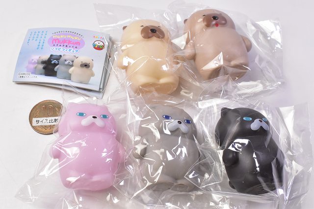 muku muku mukkun sofubi figure [All 5 type set(Full Complete)] – toysantajp