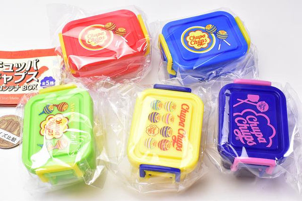 Chupa Chups mini container box [All 5 type set (Full Complete ...