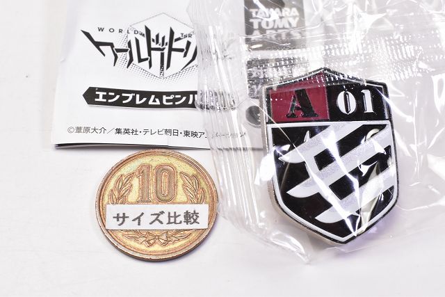 World Trigger Emblem Pin Badge [1.Tachikawa Squad] – toysantajp