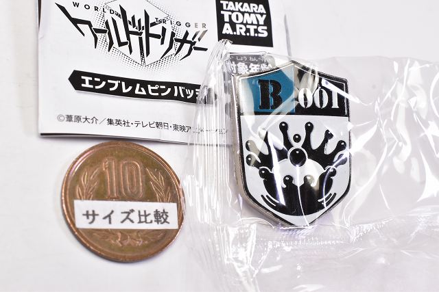 World Trigger Emblem Pin Badge [5.Ninomiya Squad] – toysantajp