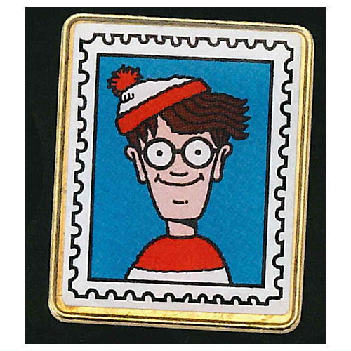 Where's Wally ? pin badge collection [1.Wally A] – toysantajp