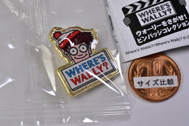 Where's Wally ? pin badge collection [2.Wally B] – toysantajp