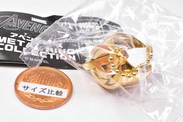 AVENGERS METAL RING COLLECTION [5.Avengers (gold ver.)] – toysantajp